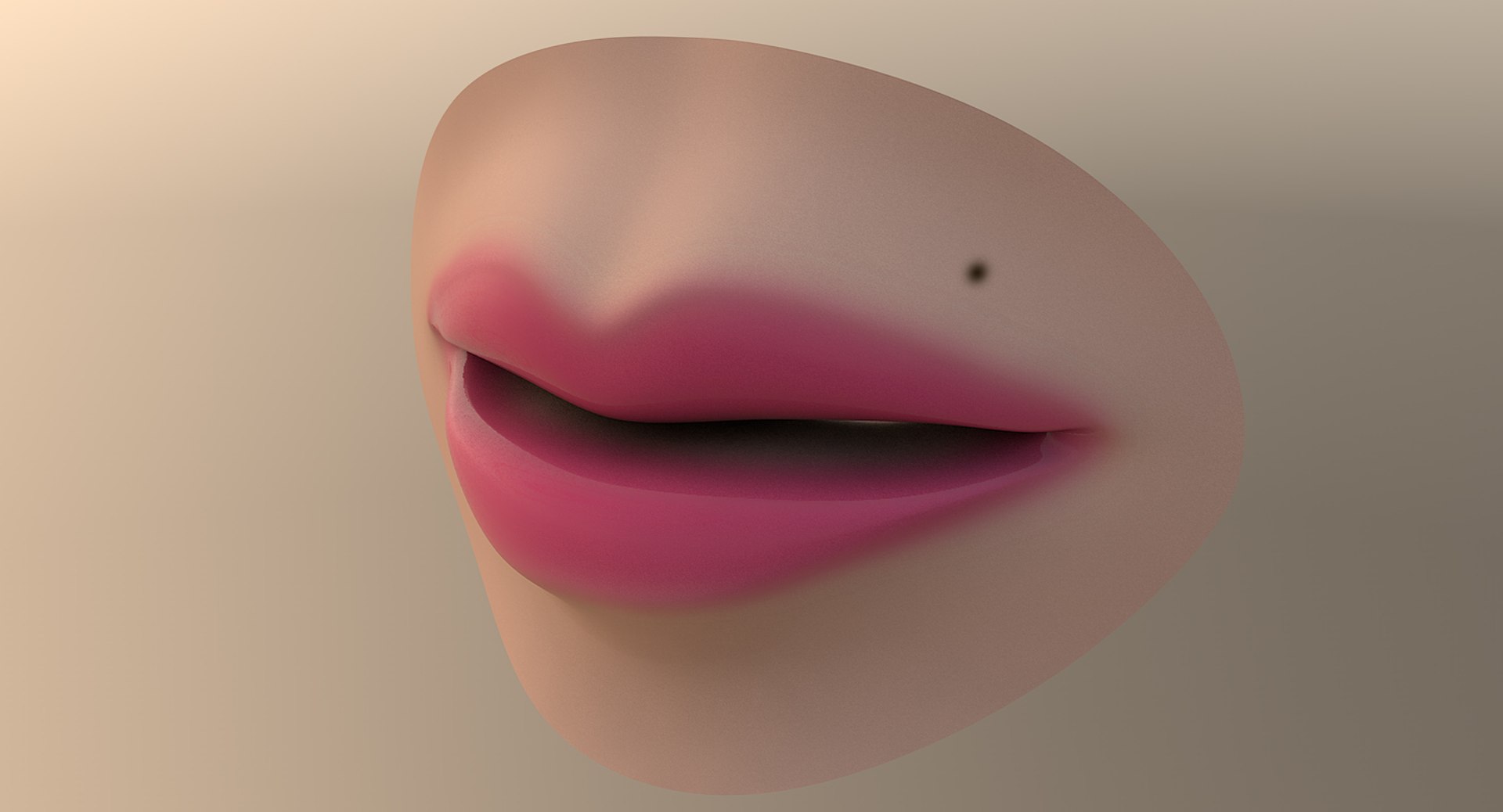 Designs Female Mouth Lips Model - TurboSquid 1240257