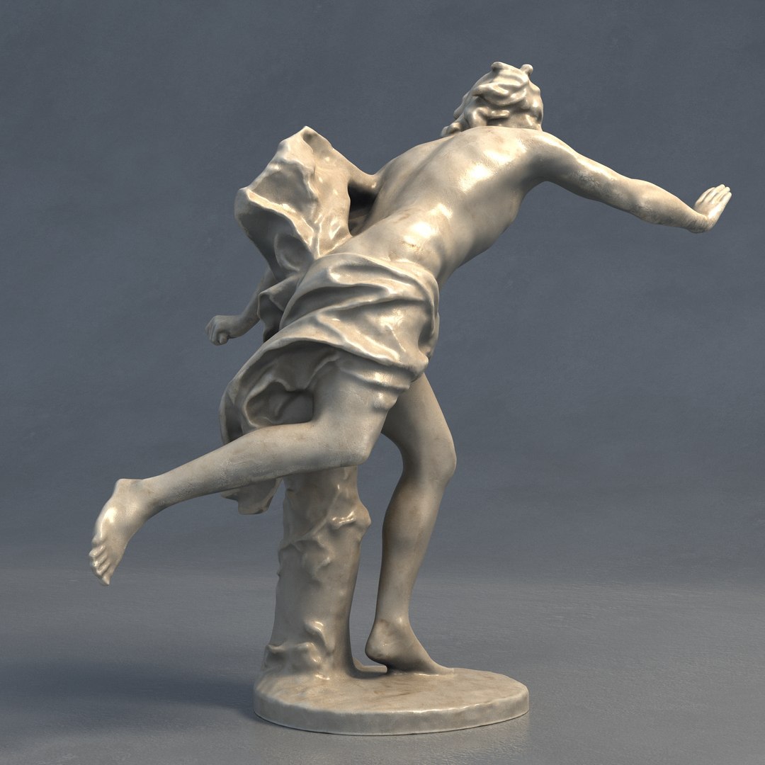 3D Model Ancient Apollo Statue - TurboSquid 2238981