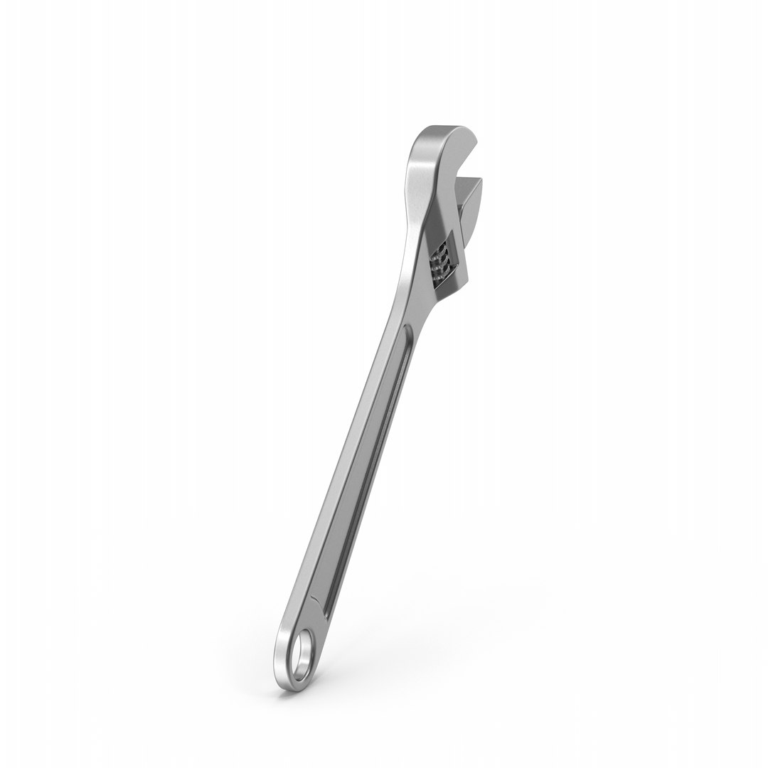 3D Adjustable Wrench Model - TurboSquid 2018342