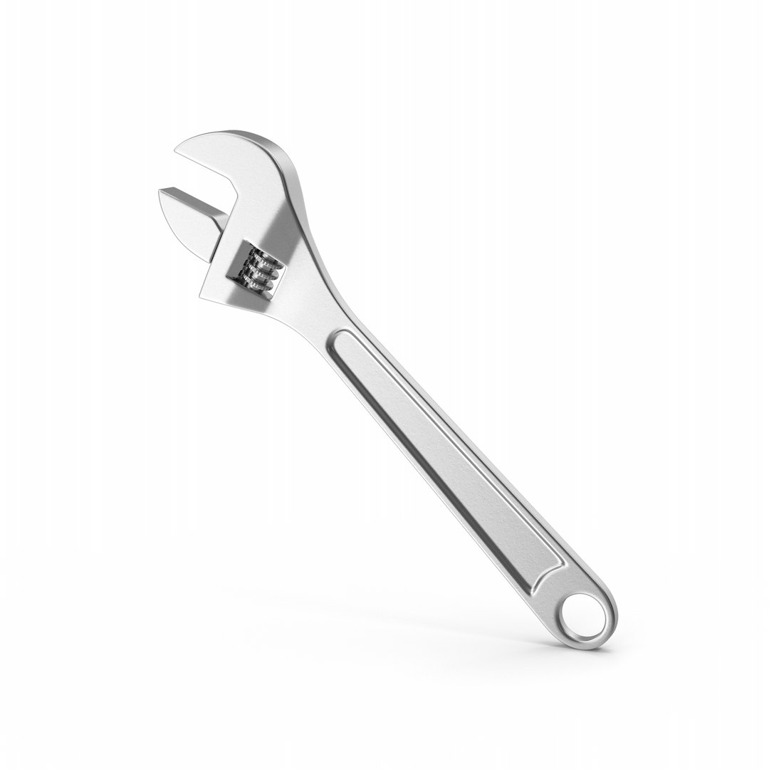3D Adjustable Wrench Model - TurboSquid 2018342