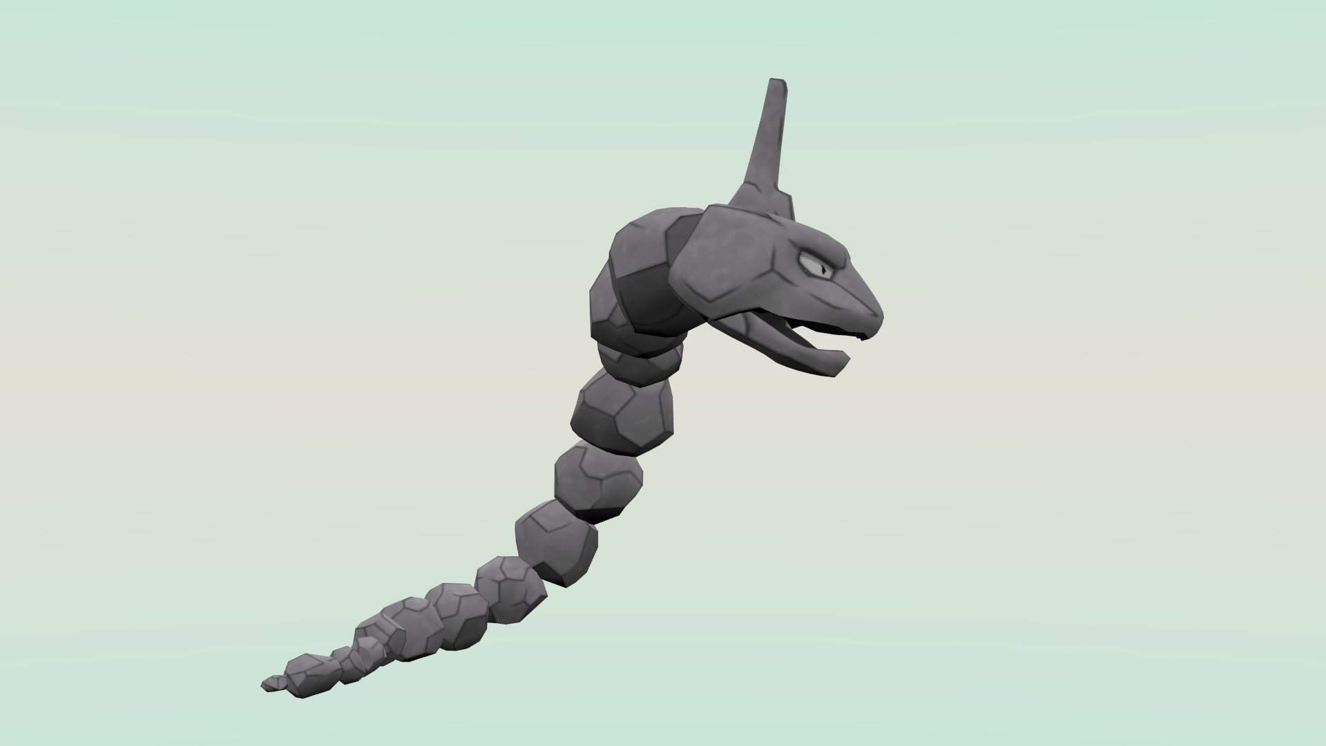 3D POKEMON Onix Animated Game Already Model - TurboSquid 2318080