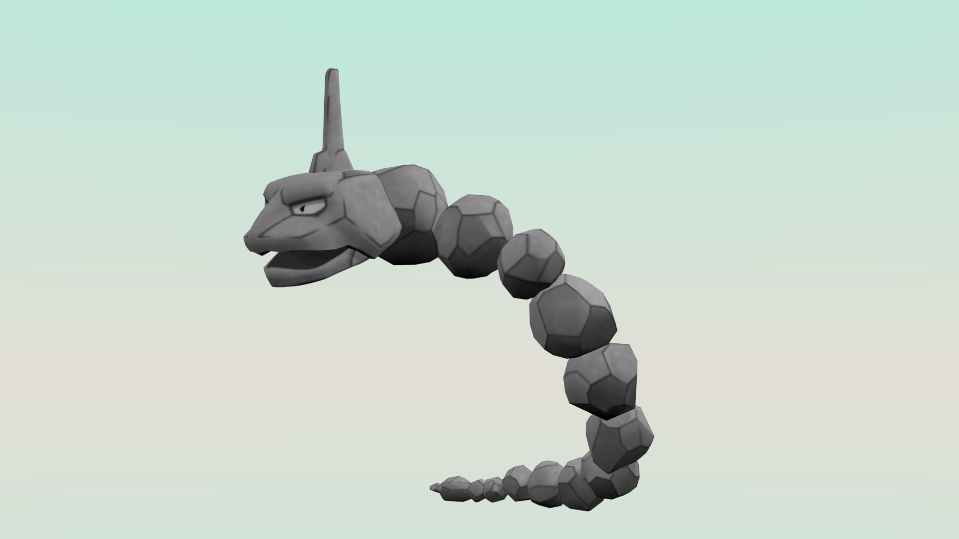 3D POKEMON Onix Animated Game Already Model - TurboSquid 2318080
