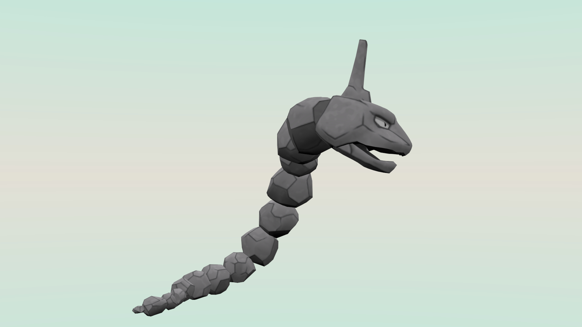 3D POKEMON Onix Animated Game Already Model - TurboSquid 2318080