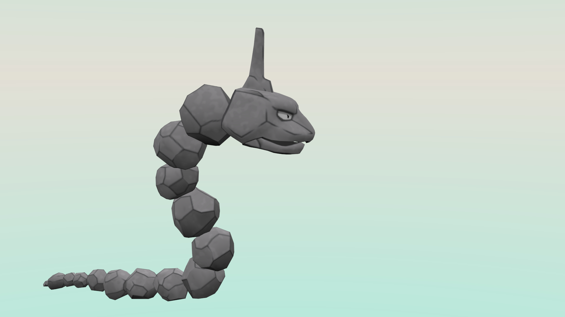 3D POKEMON Onix Animated Game Already Model - TurboSquid 2318080