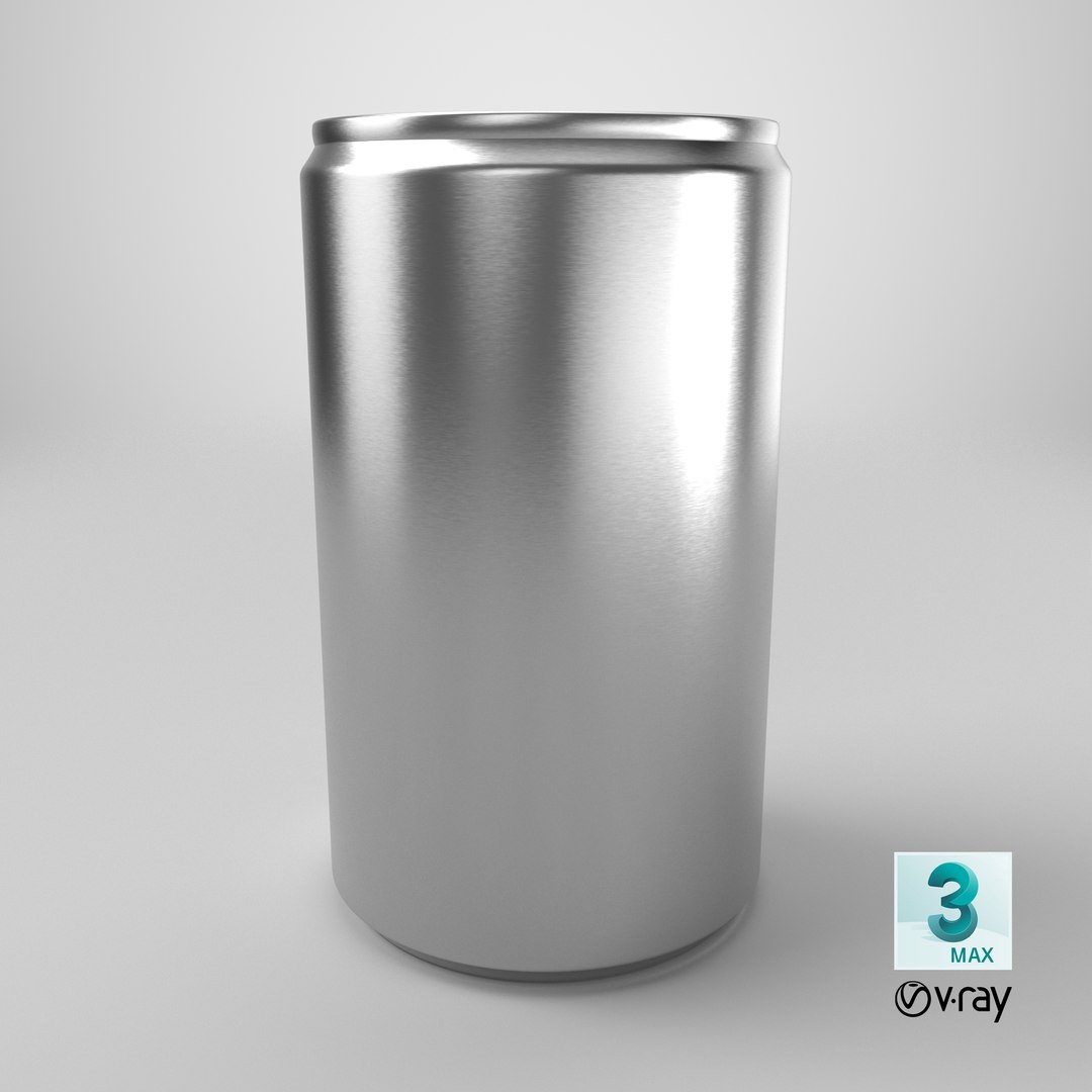 3D Slim Aluminum Can 150ML - TurboSquid 2171040
