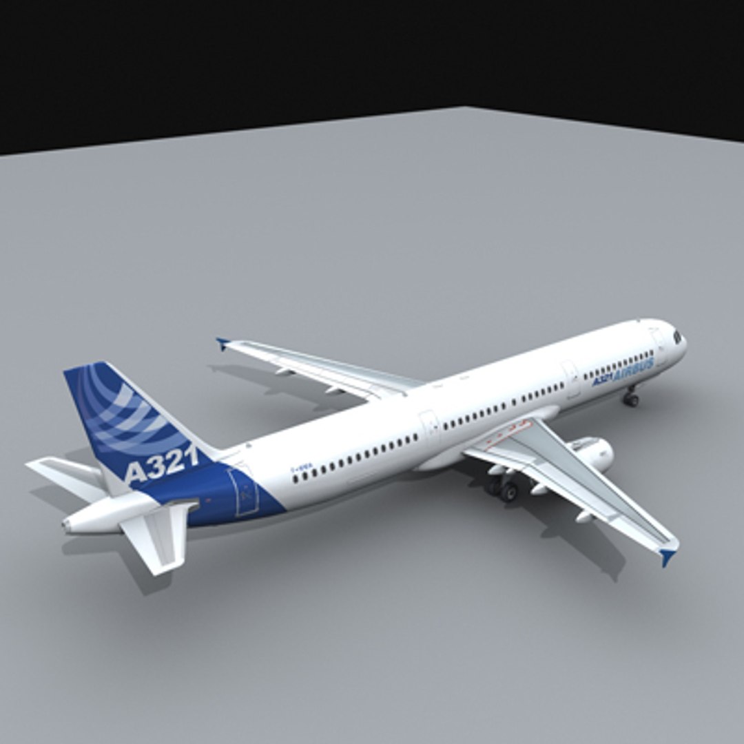 Airbus A321 3d Model