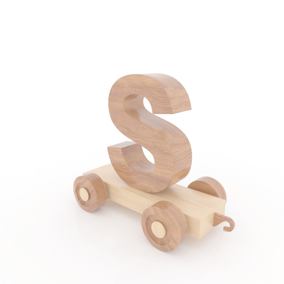 Letter s car 3D model - TurboSquid 1560066