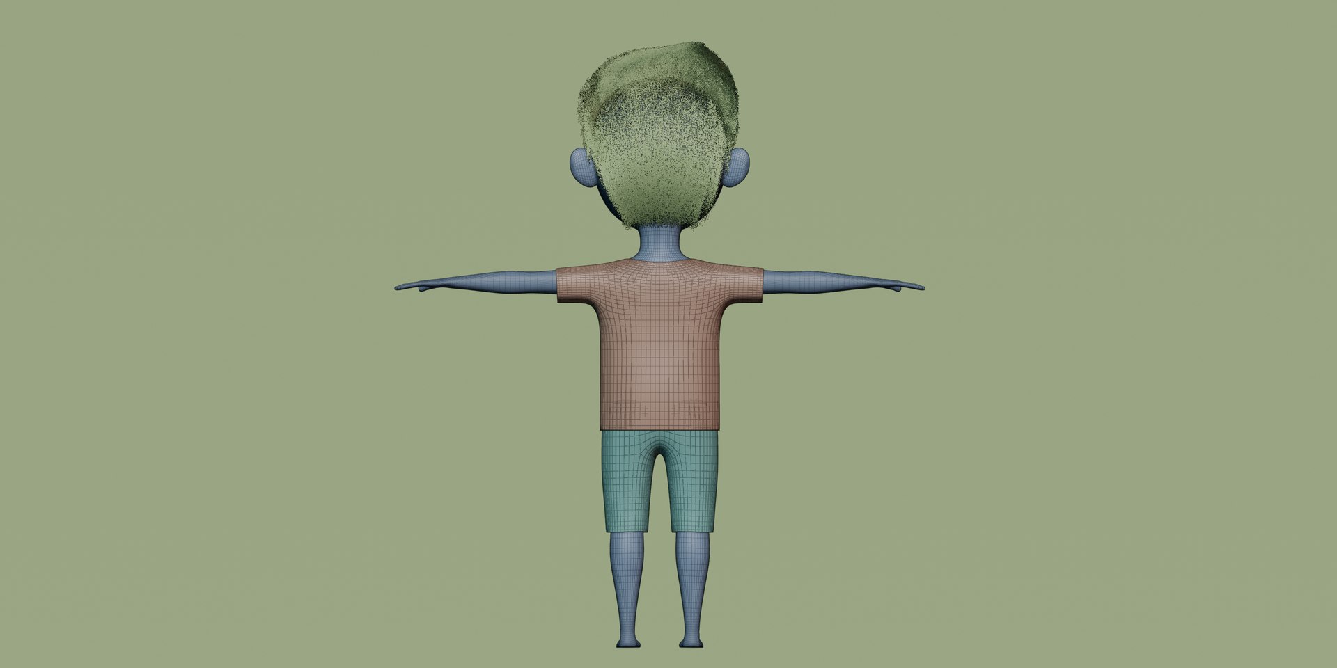 Cartoon Character Boy 3D Model Model - TurboSquid 2016848