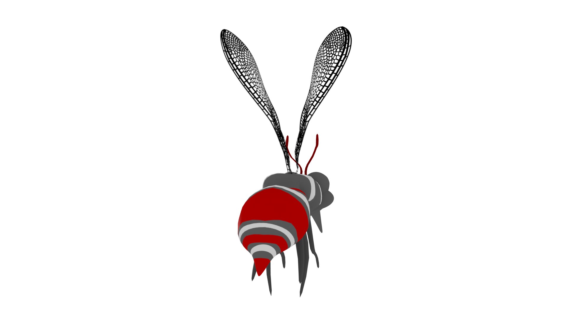 3D Mosquito Cartoon Animation - TurboSquid 1429883