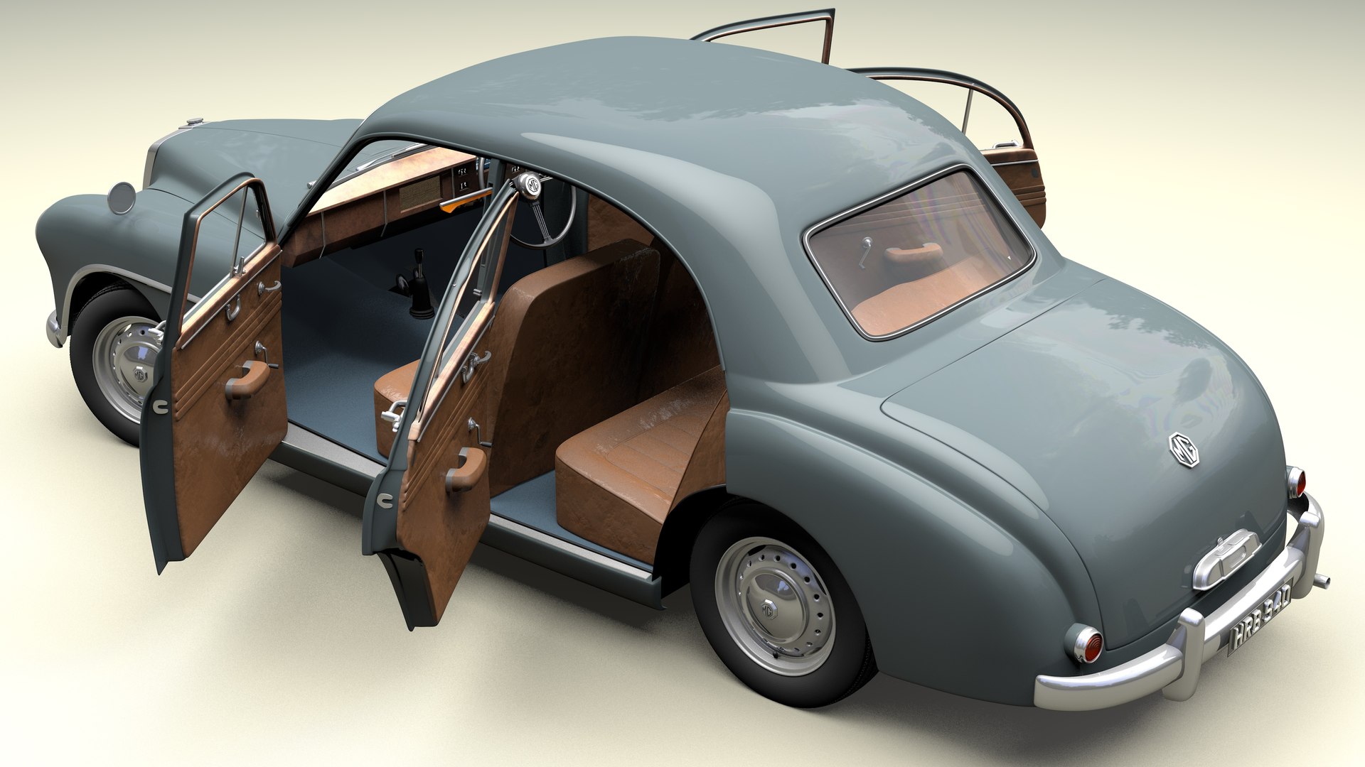 MG Magnette ZA 1955 3D - TurboSquid 2070104