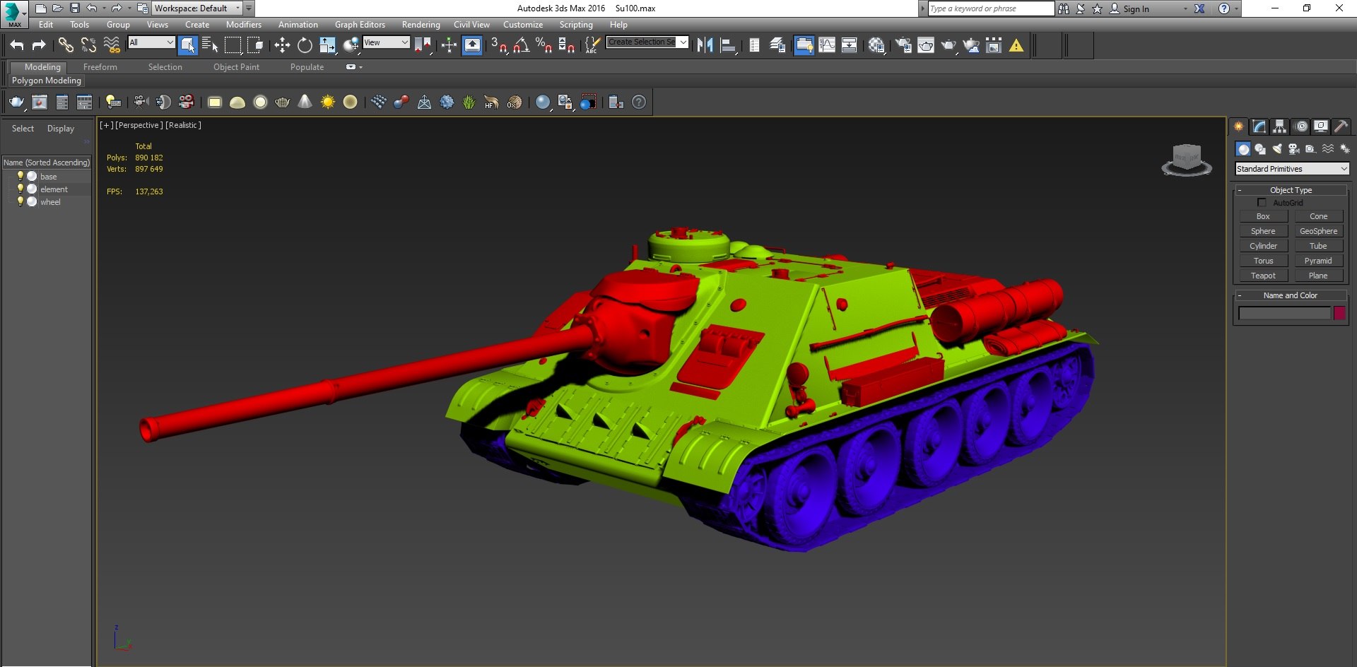 Ussr Su 100 Model - TurboSquid 1701898