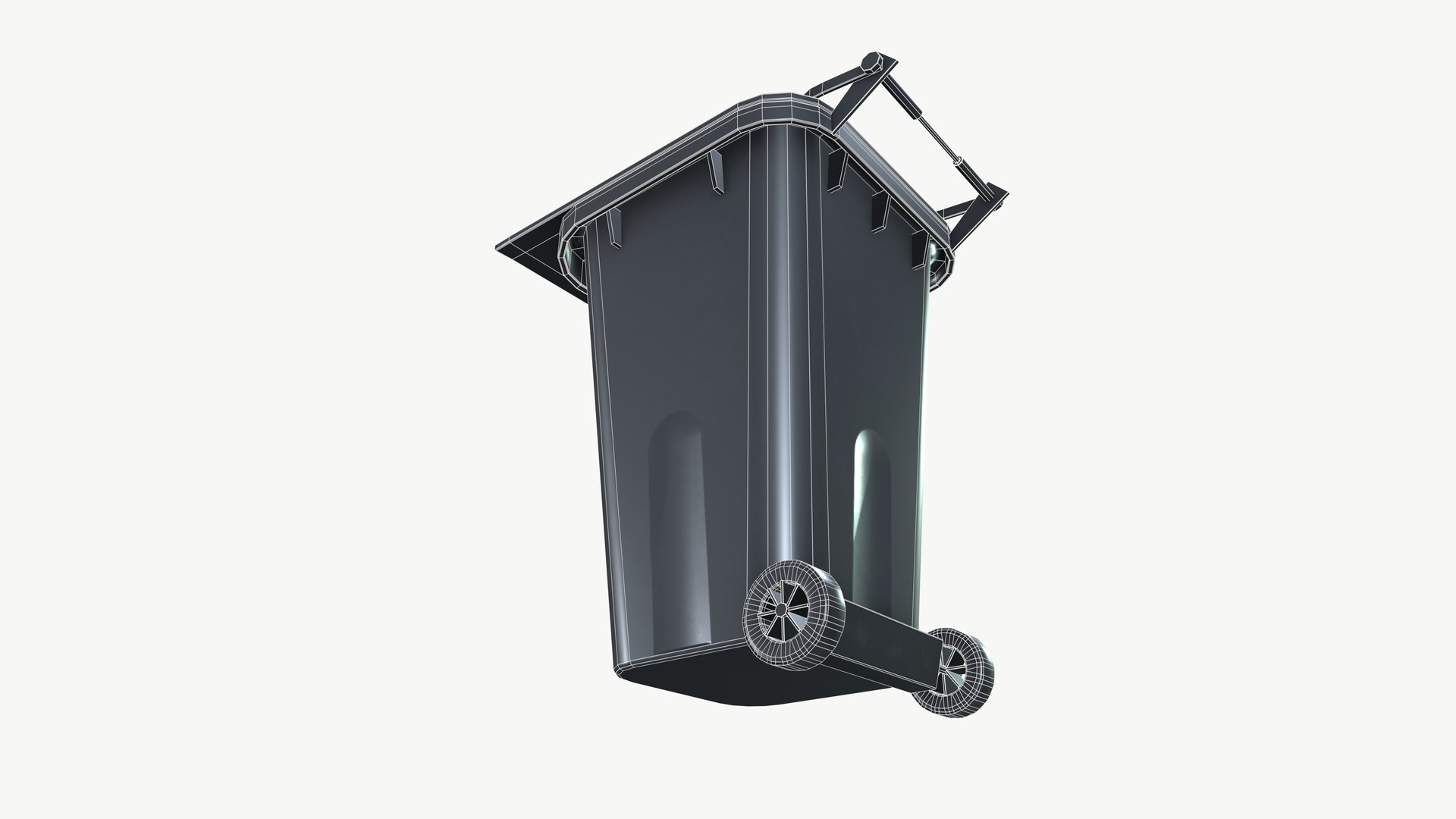 3D Dustbin - TurboSquid 2260919