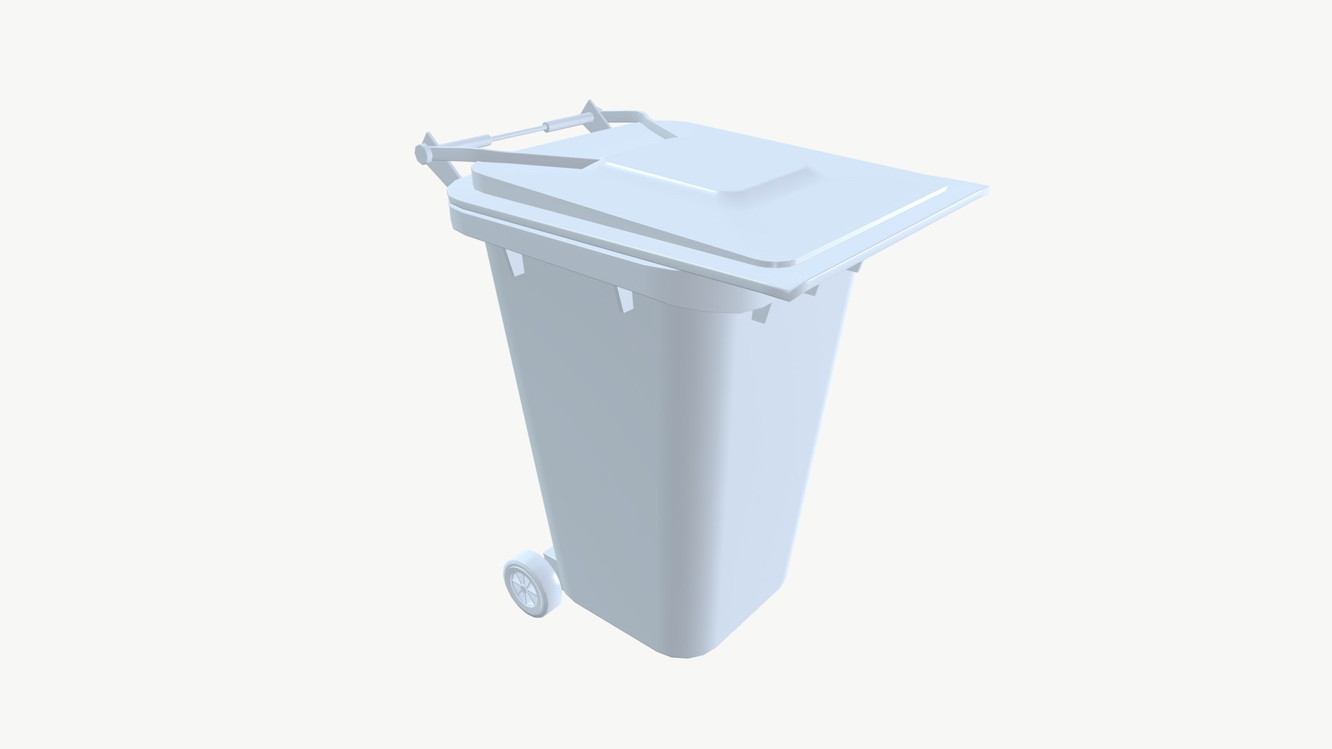 3D Dustbin - TurboSquid 2260919
