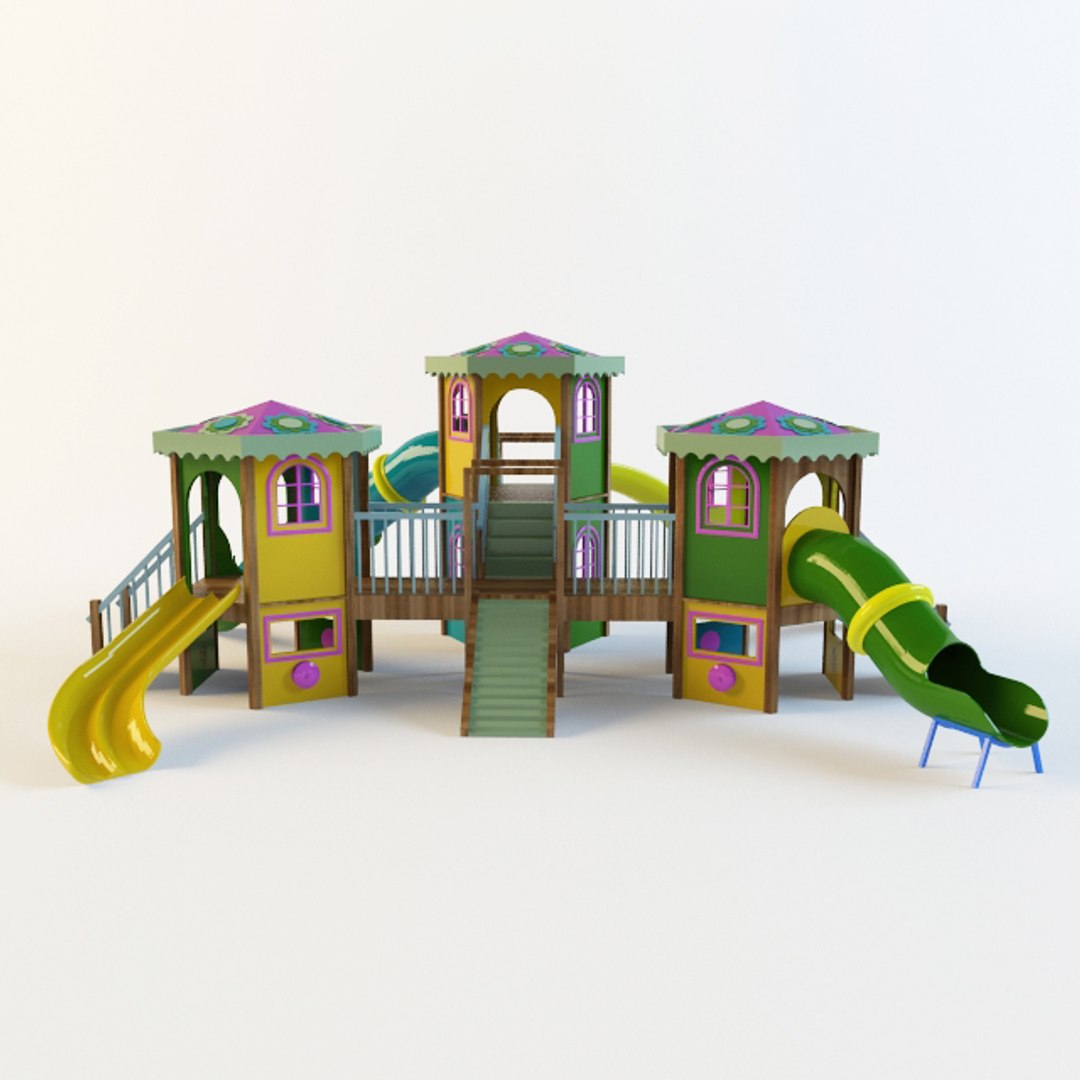 Childs Slide 3d Max