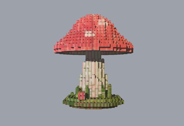 modelo 3d Hongo Lego - TurboSquid 2333719