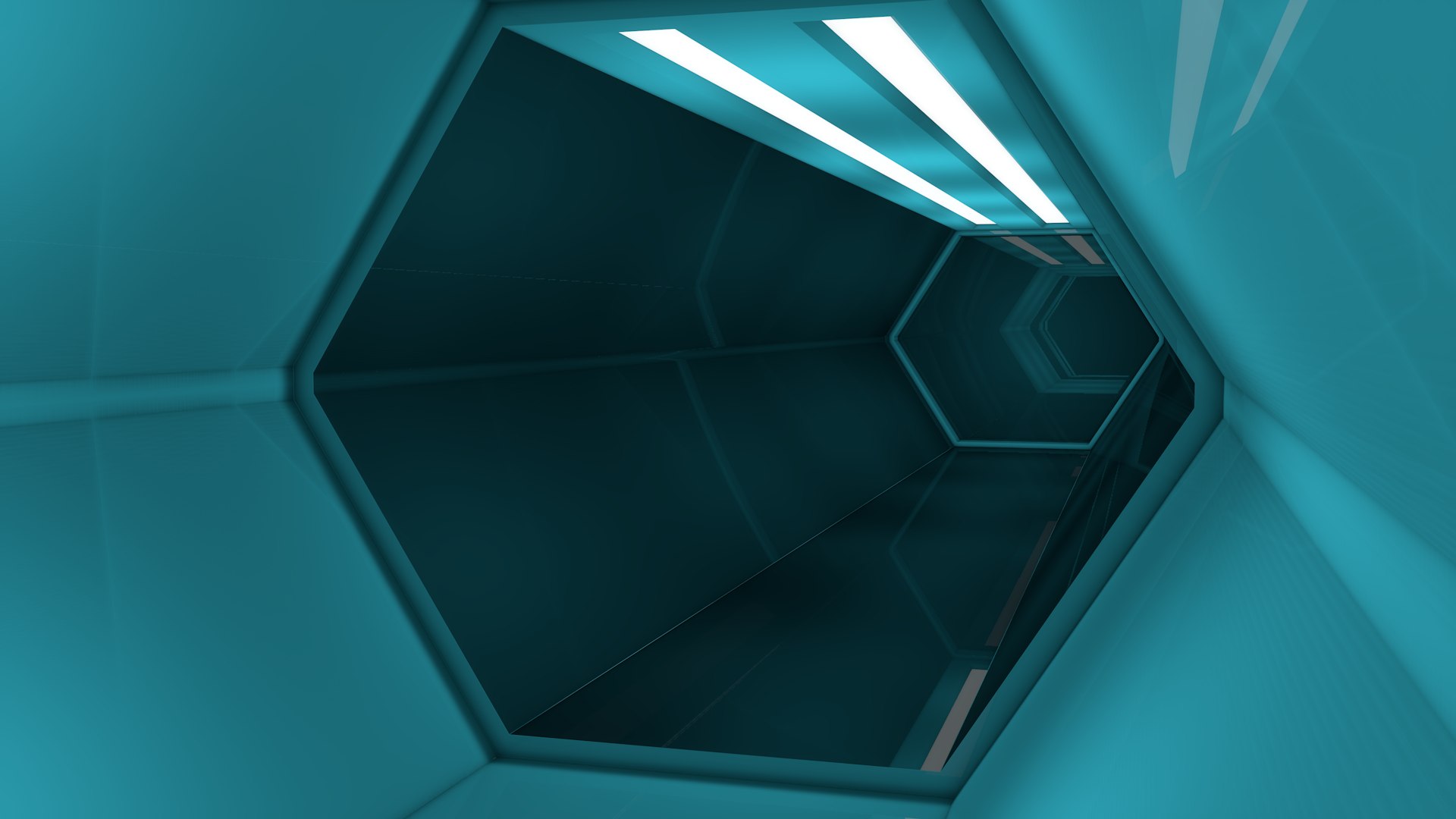 3D Sci Fi Tunnel Model - TurboSquid 2513120