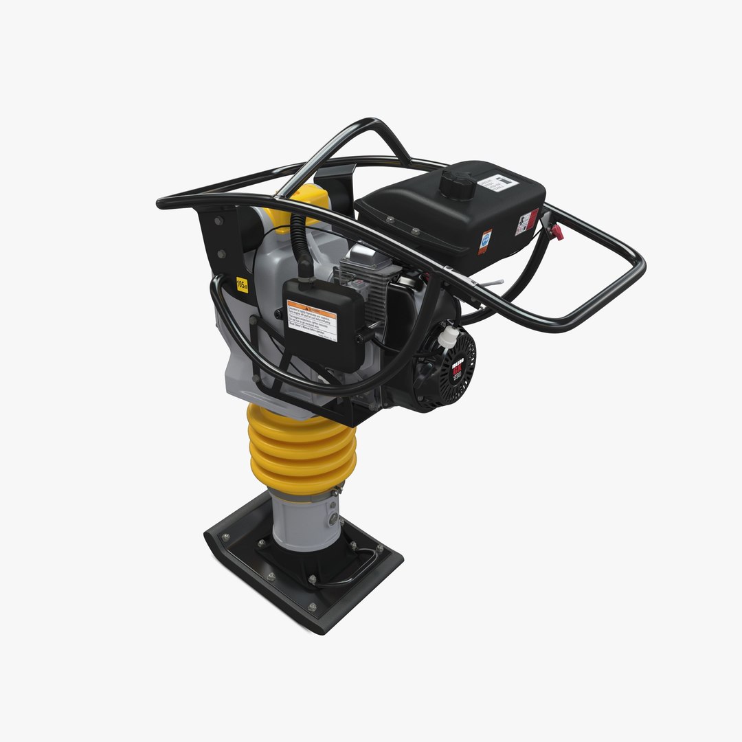Tamping Rammer 3d Obj