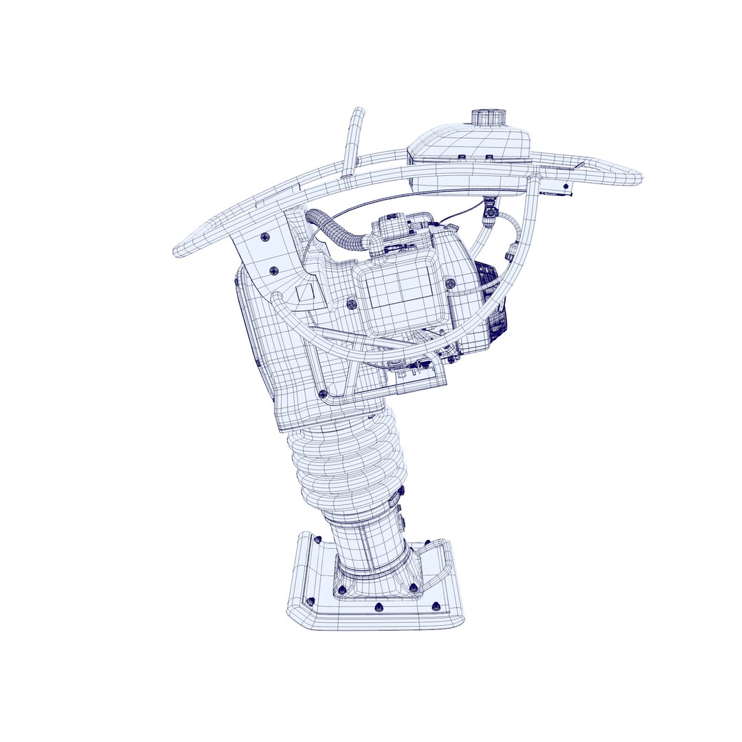 Tamping Rammer 3d Obj