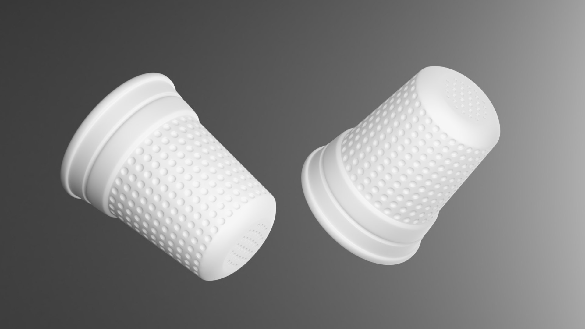 Thimble 3D Model - TurboSquid 1897642