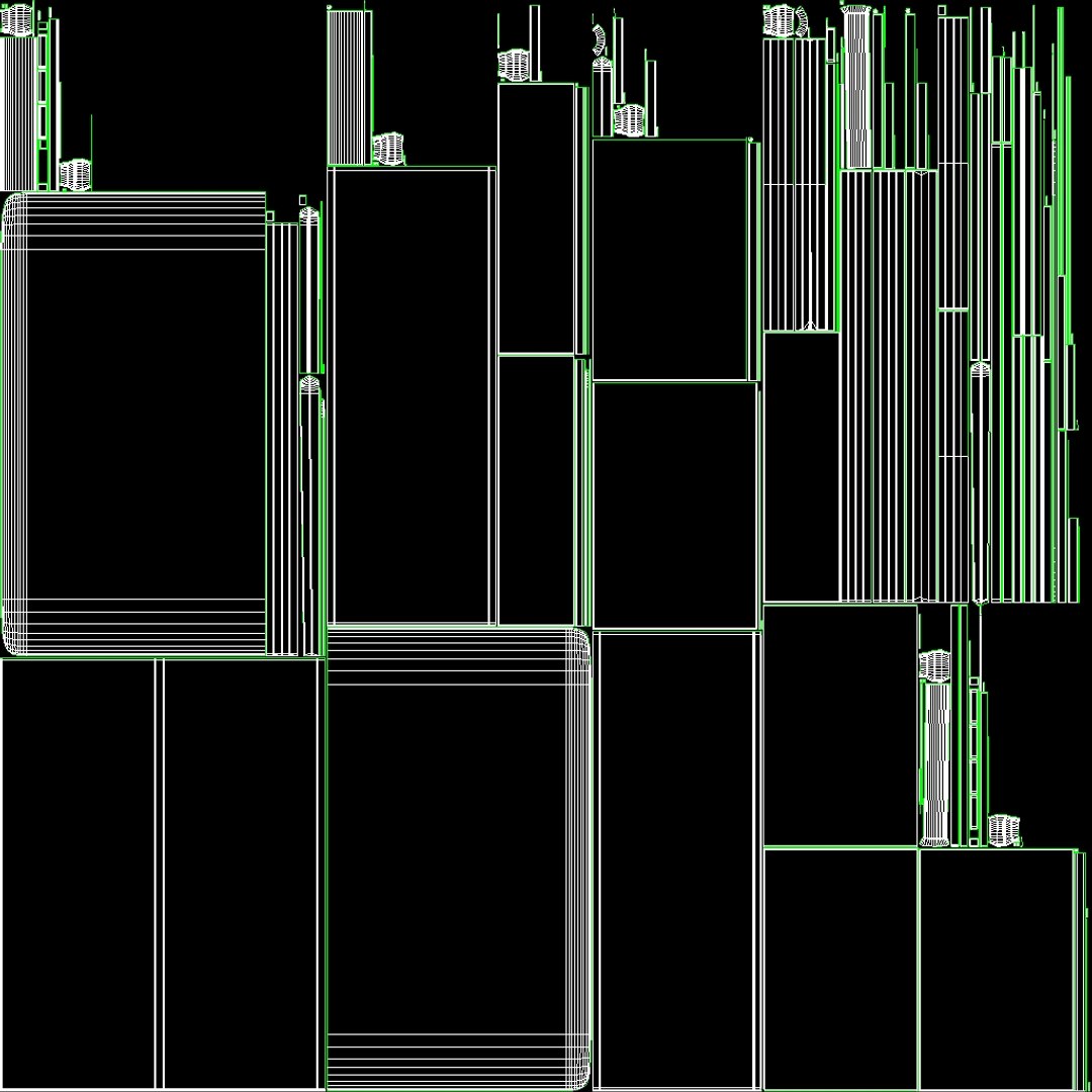 Anaise Cane 3 Drawer Chest 3D Model - TurboSquid 2316496