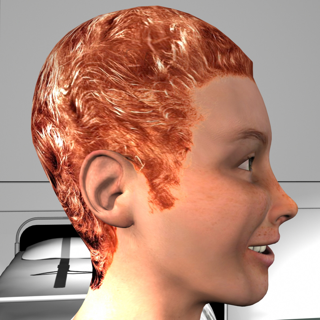 3d male medical staff 02 model