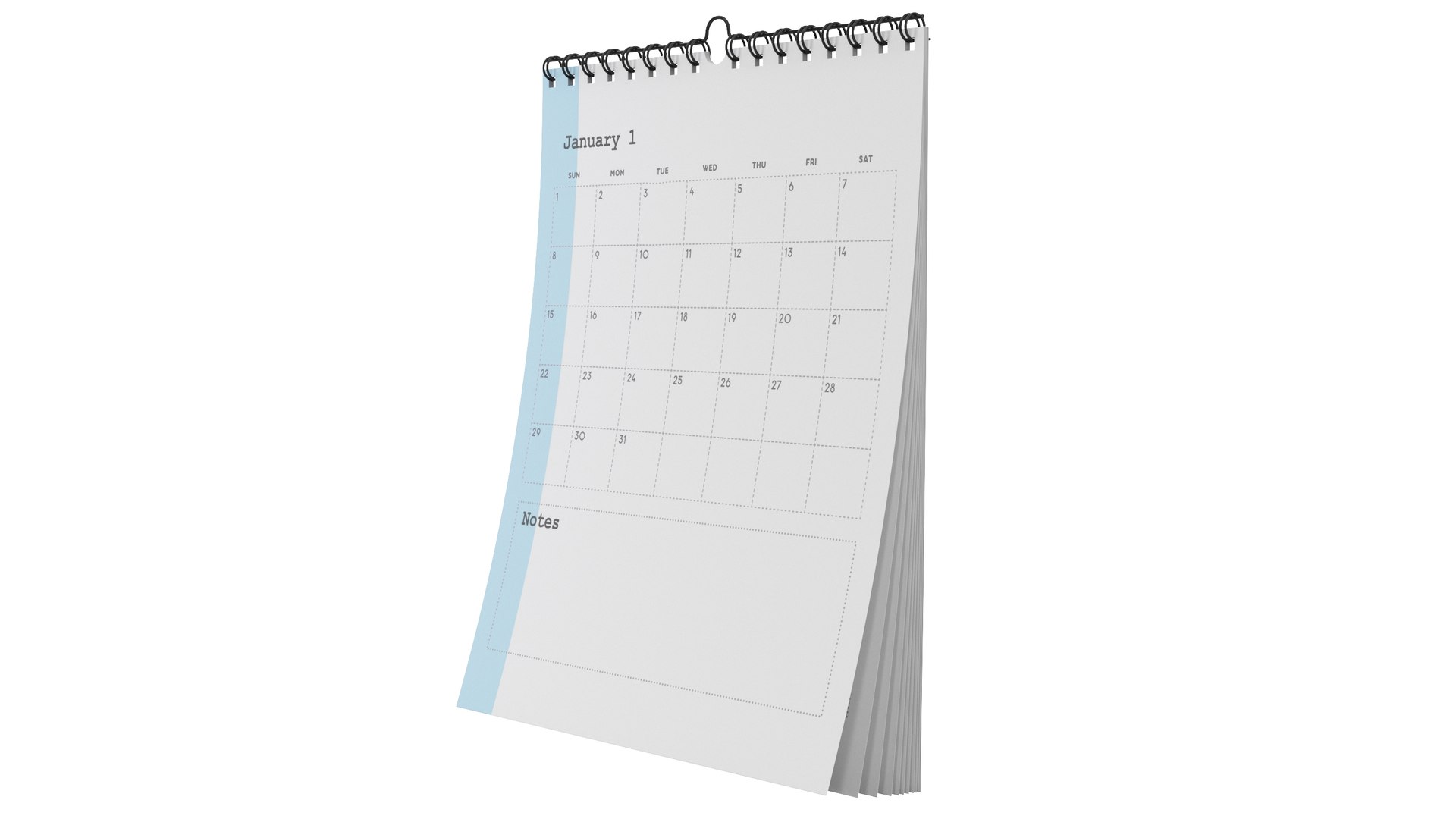 3D model Calendar - TurboSquid 2068777