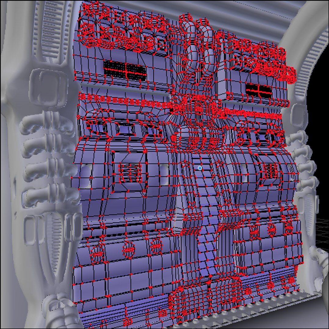 hallway corridor panels 3d model