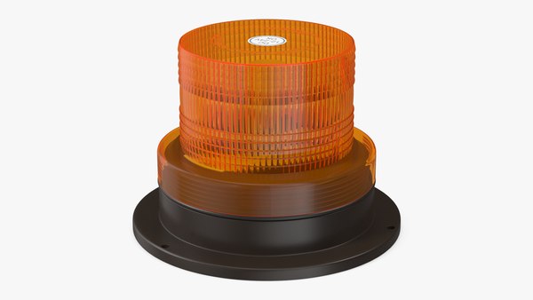 3D LED Beacon Orange - TurboSquid 1872198