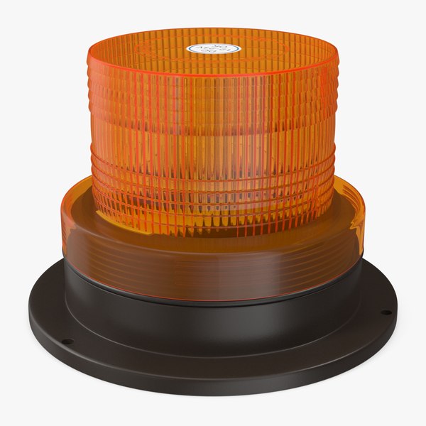 3D LED Beacon Orange - TurboSquid 1872198