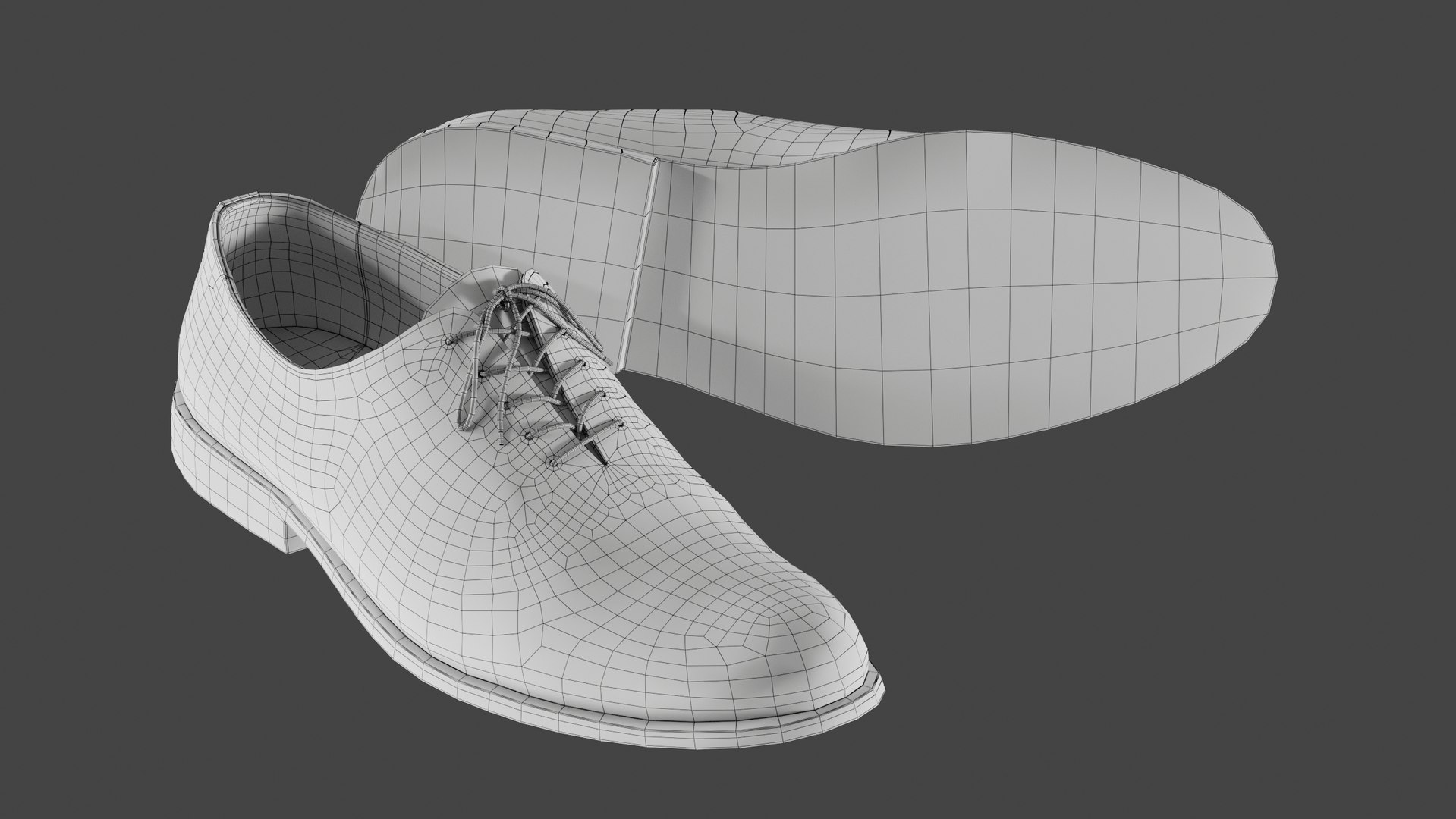 3D Mesh Men S Shoes Model - TurboSquid 1664844