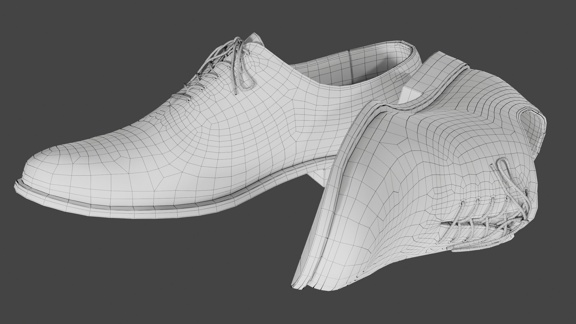 3D Mesh Men S Shoes Model - TurboSquid 1664844