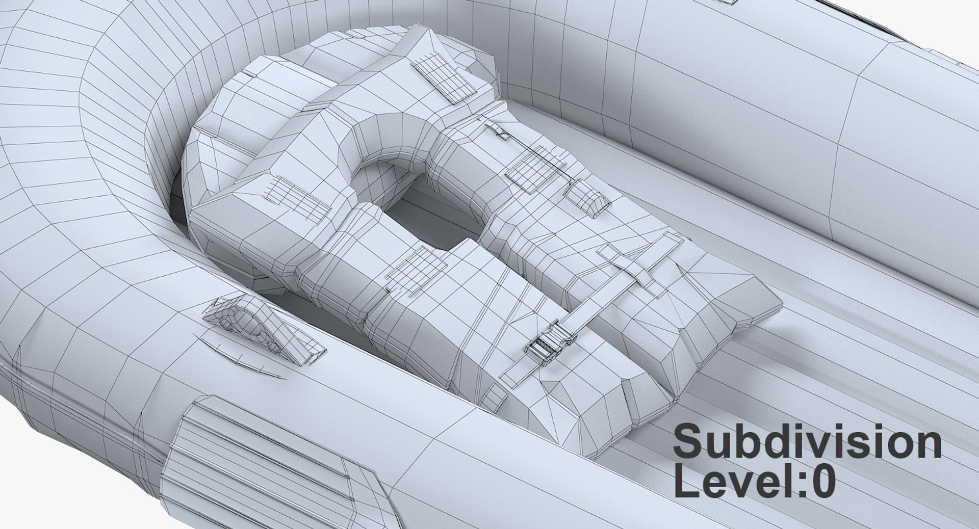 Inflatable Boat Intex Challenger 3D Model - TurboSquid 1415151