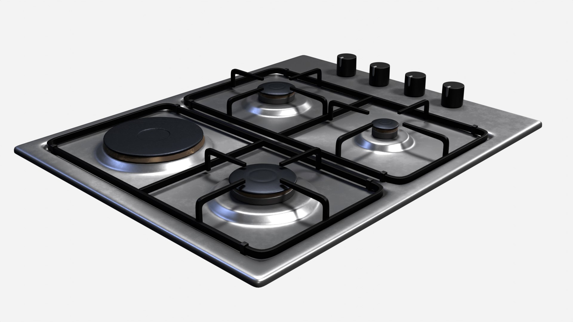 3D Gas Cooker - TurboSquid 2273266