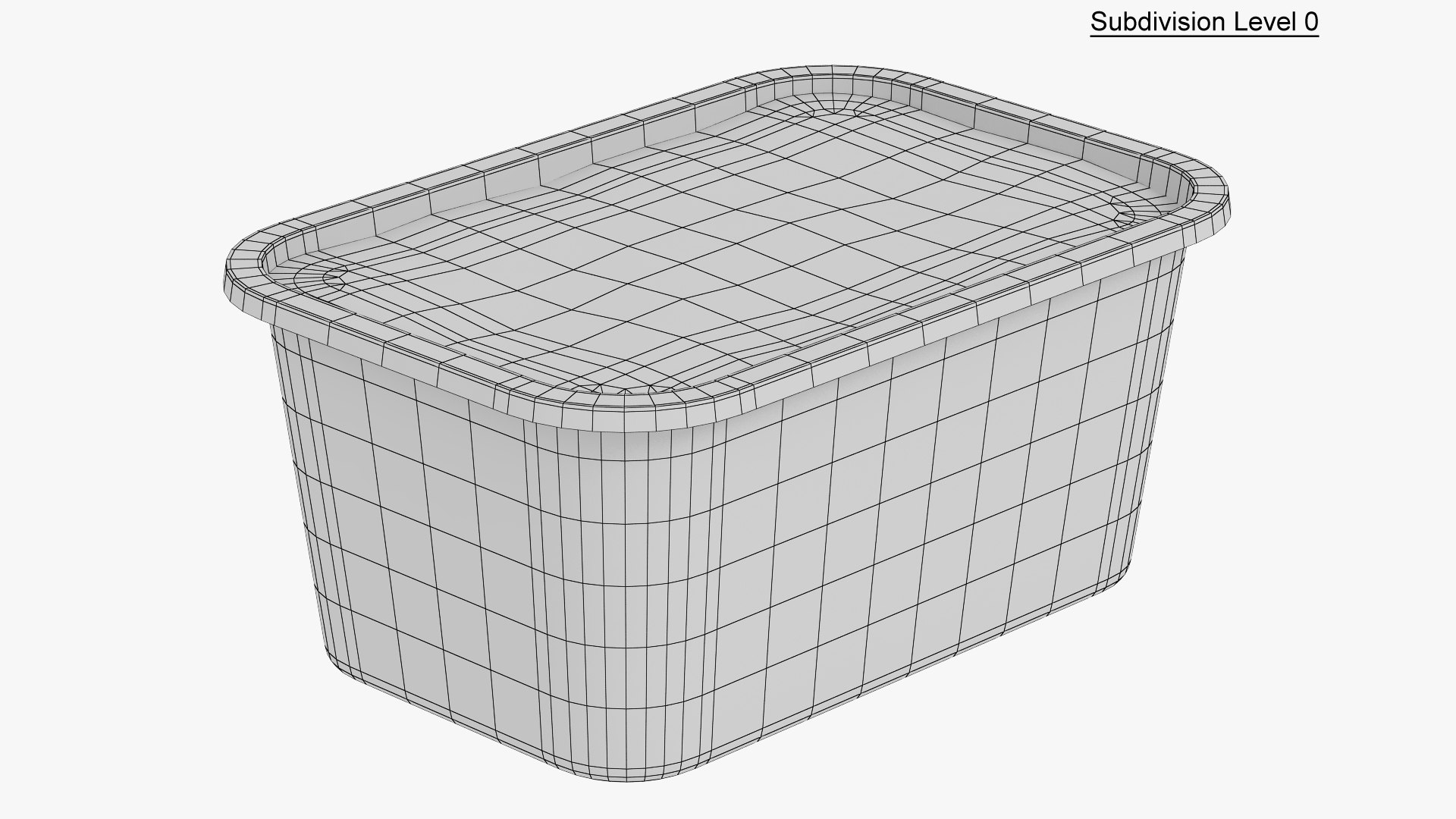 3D Food Container 04 model - TurboSquid 1799314