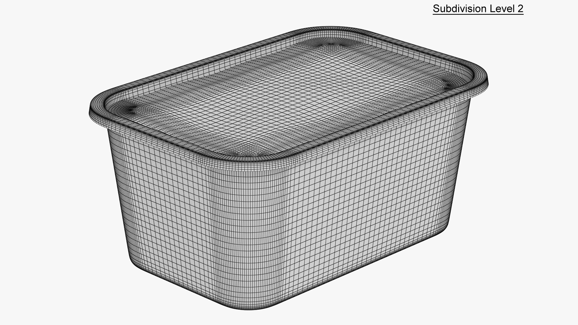 3D Food Container 04 model - TurboSquid 1799314