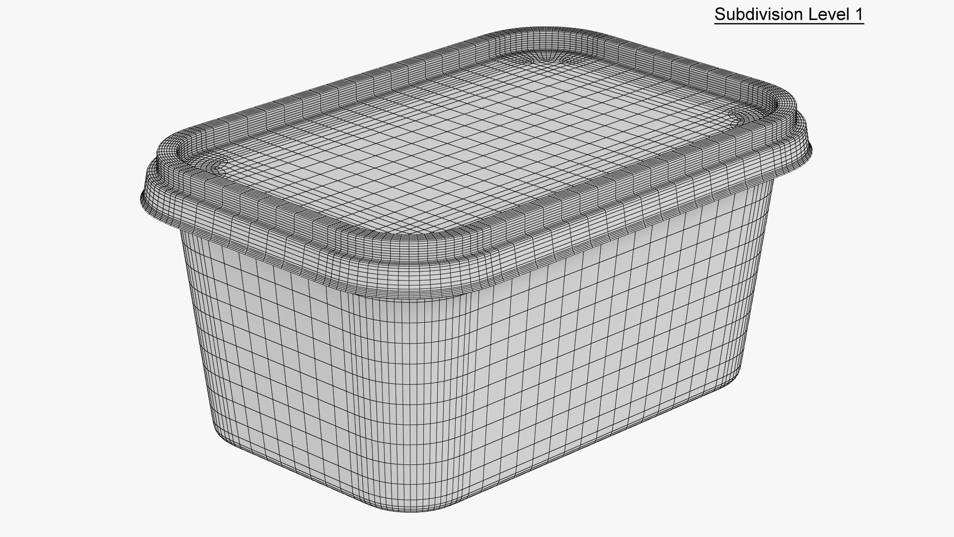 3D Food Container 04 model - TurboSquid 1799314