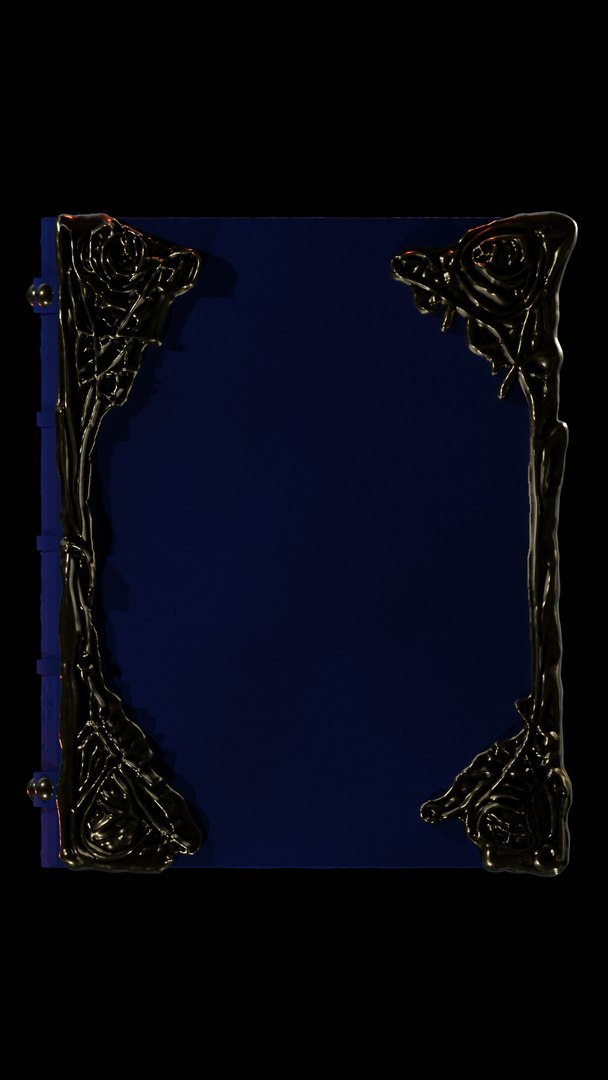 3D Blue Spellbook - TurboSquid 1960560