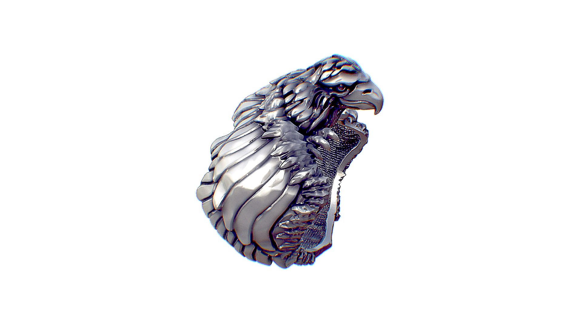 3D Model Hunting Hawk - TurboSquid 1306651