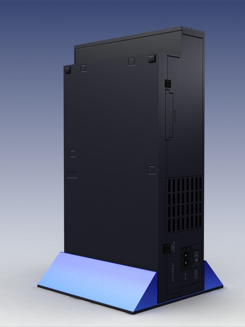 3d Playstation 2 Video Model
