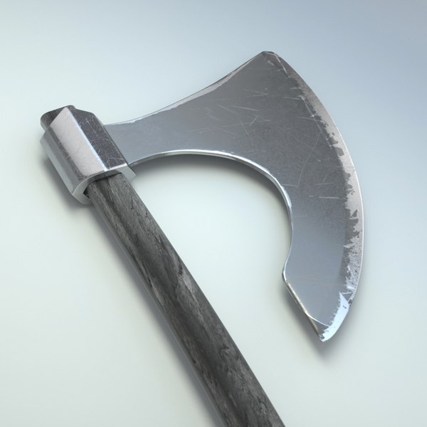 arrow battle axe 3d model