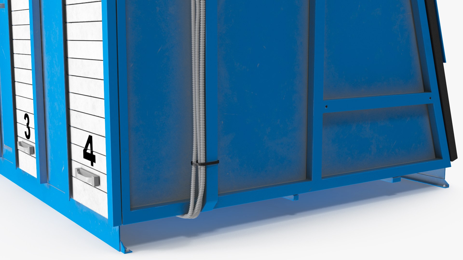 Greyhound Racing Starting Boxes 4 Doors 3D Model - TurboSquid 1941682