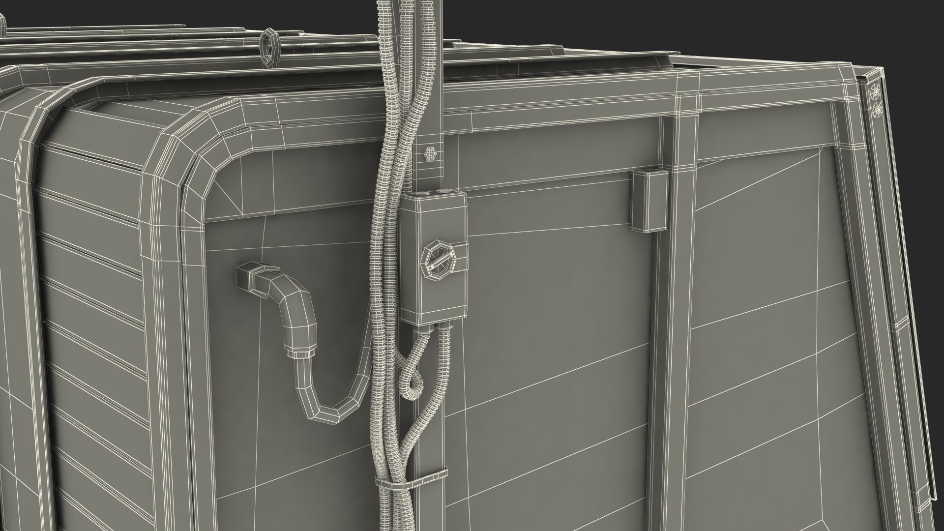 Greyhound Racing Starting Boxes 4 Doors 3D model - TurboSquid 1941682