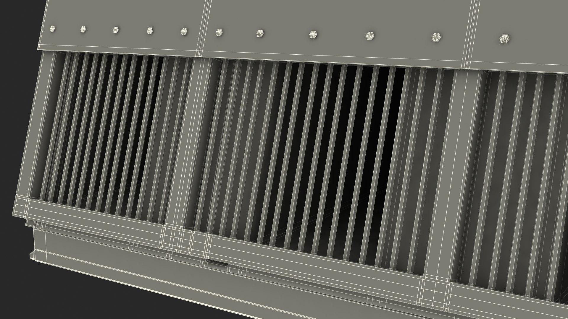 Greyhound Racing Starting Boxes 4 Doors 3D model - TurboSquid 1941682