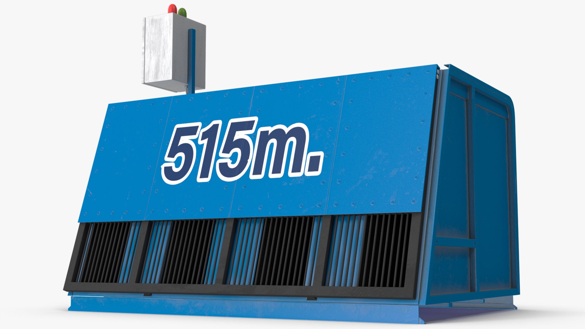 Greyhound Racing Starting Boxes 4 Doors 3D Model - TurboSquid 1941682