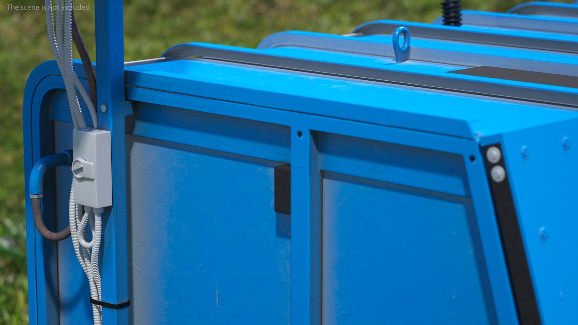 Greyhound Racing Starting Boxes 4 Doors 3D Model - TurboSquid 1941682