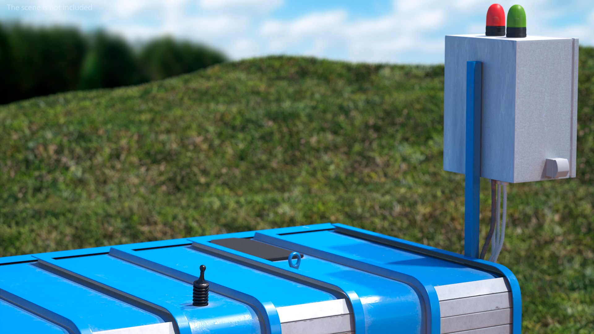 Greyhound Racing Starting Boxes 4 Doors 3D Model - TurboSquid 1941682