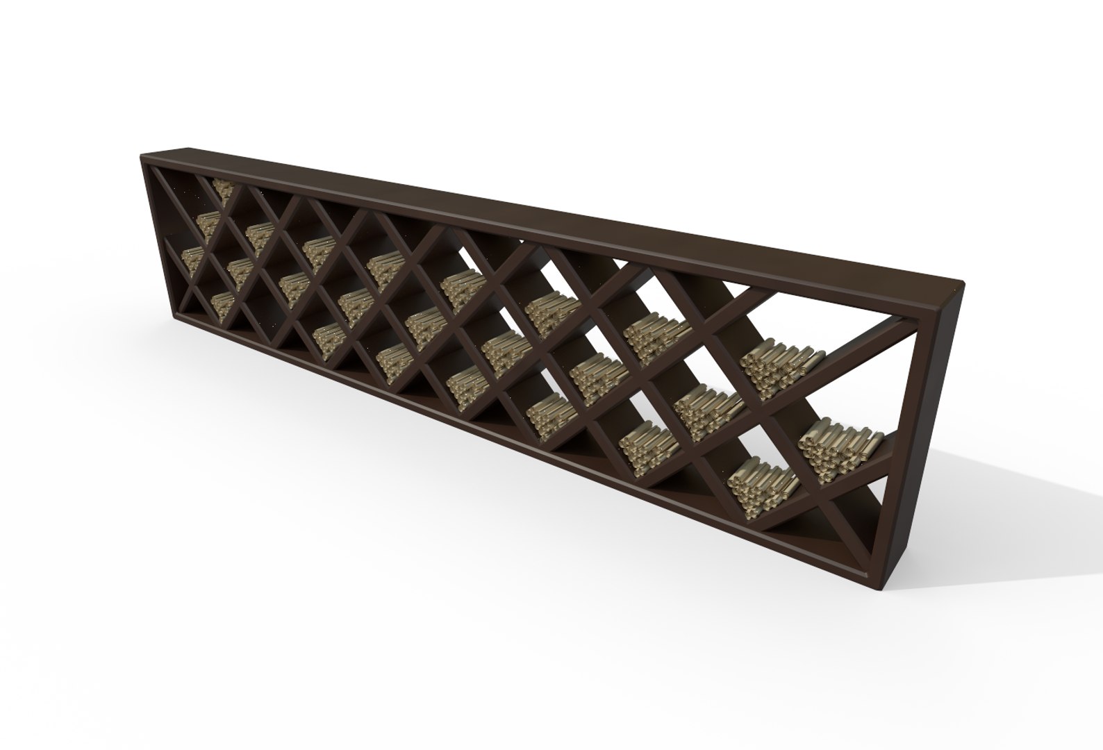 Scroll Shelf 3D Model - TurboSquid 1509364