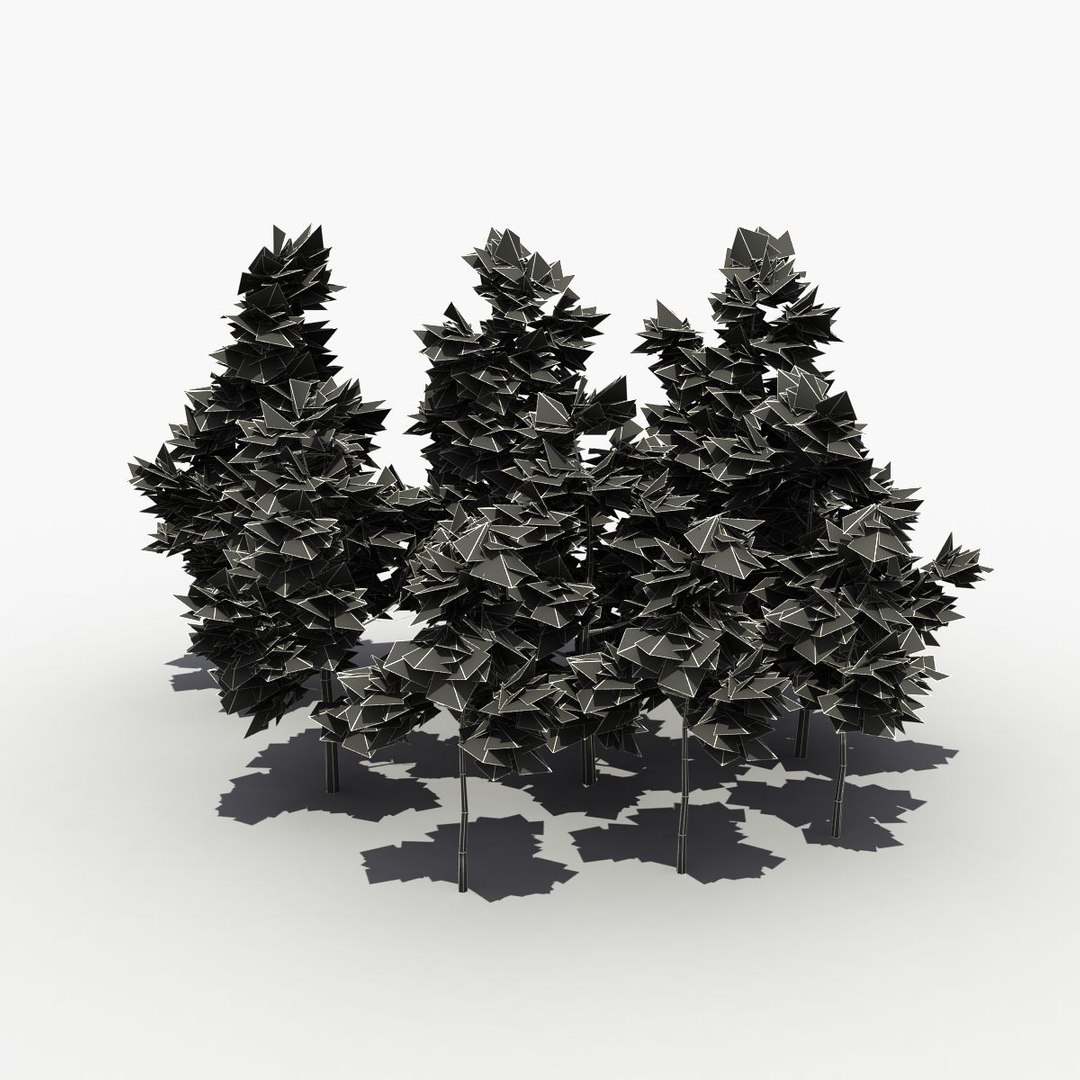 Modelled Tree 3d Max