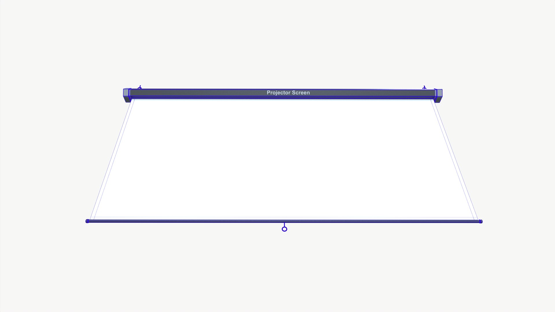 3D Projector Screen - TurboSquid 2387189