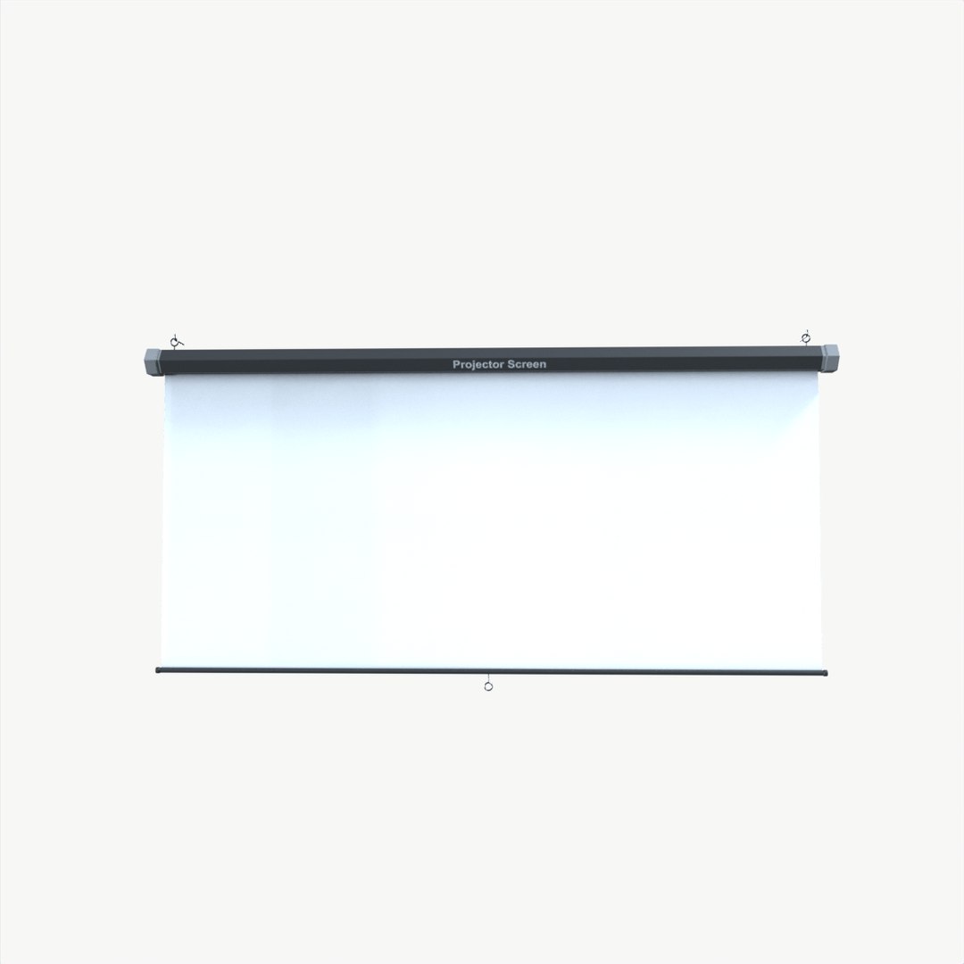 3D Projector Screen - TurboSquid 2387189